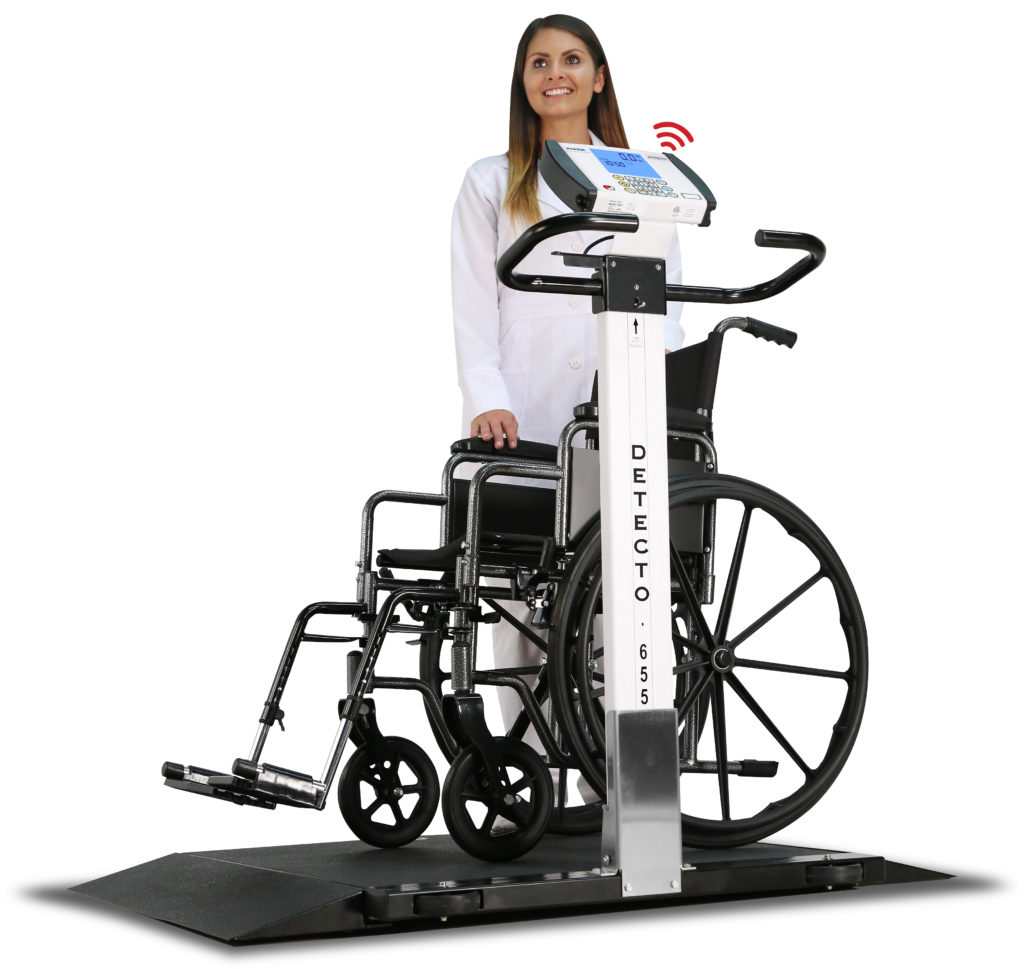 6550 Portable Wheel Chair Scale - Arlington Scale