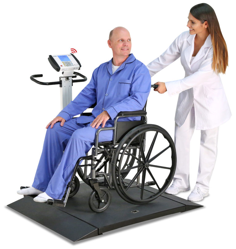 6550 Portable Wheel Chair Scale - Arlington Scale